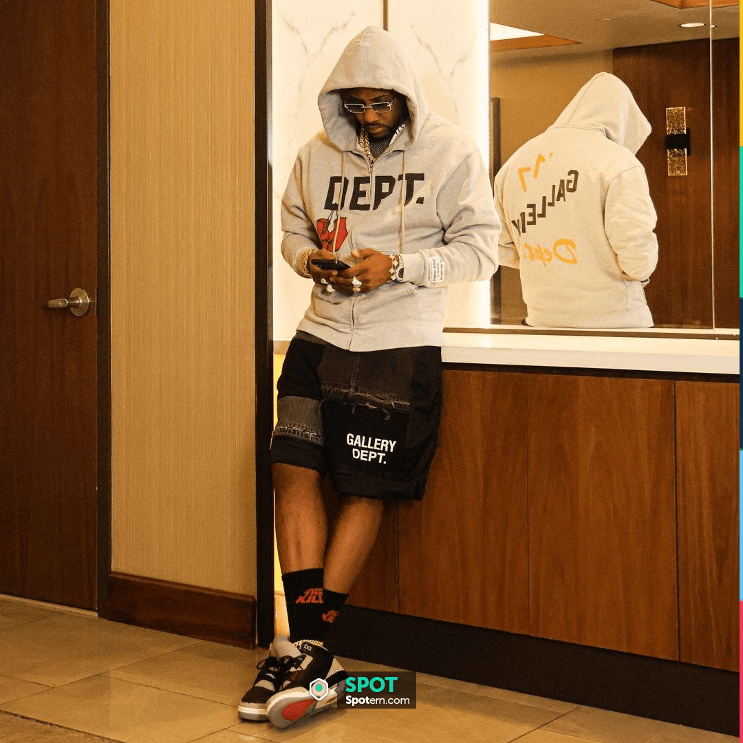 Jordan 3 Retro Black Cement worn by Fabolous on the Instagram account ...