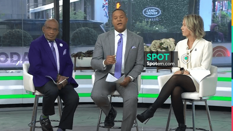 Gal Meets Glam Ines Tie Neck Long Sleeve Shift Dress worn by Dylan ...