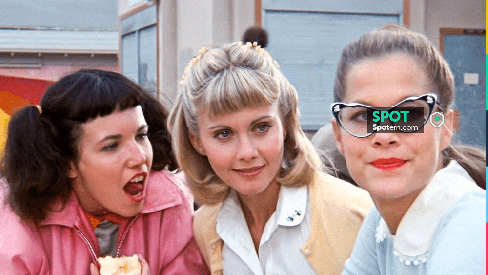 Wardrobe of Grease Movie: Patty Simcox (Susan Buckner) wears Black Red ...