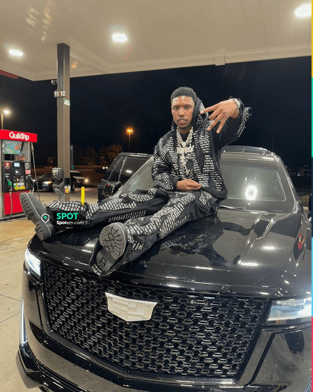 Louis Vuitton x Timberland Ranger Boot Black worn by Rob49 on the ...