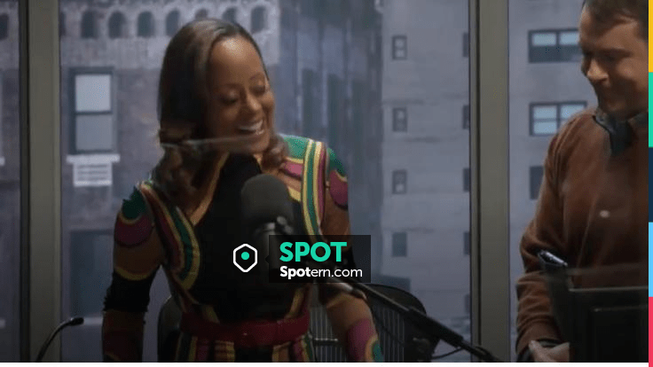 La DoubleJ Halle Printed Jersey Maxi worn by Ivy (Essence Atkins) as ...
