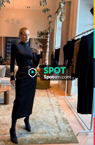 Wardrobe.Nyc R18 Rhw Belt worn by Rosie Huntington-Whiteley at Wardrobe ...