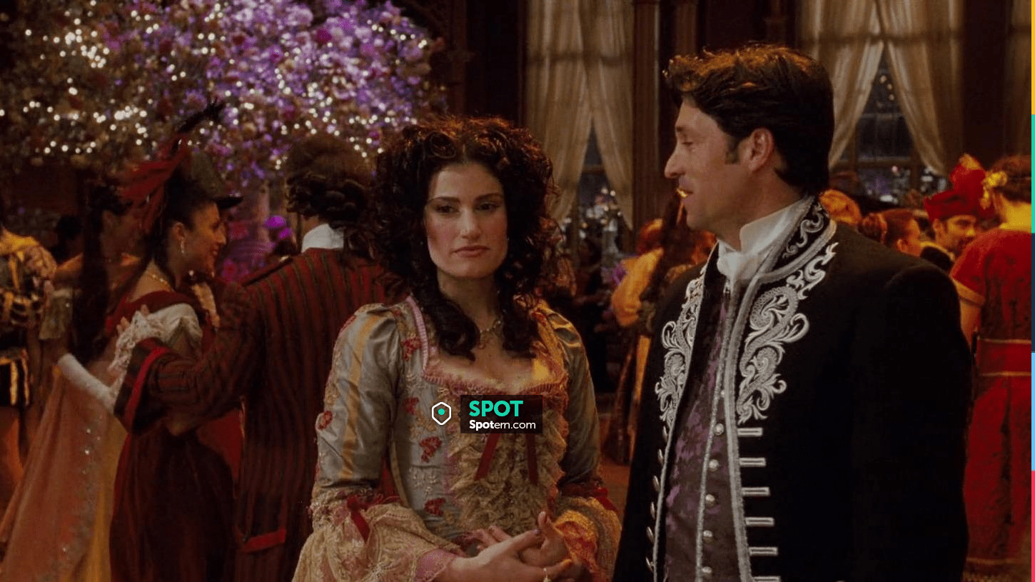 Enchanted Movie Wardrobe: Green and Pink Ballgown worn by Nancy ...