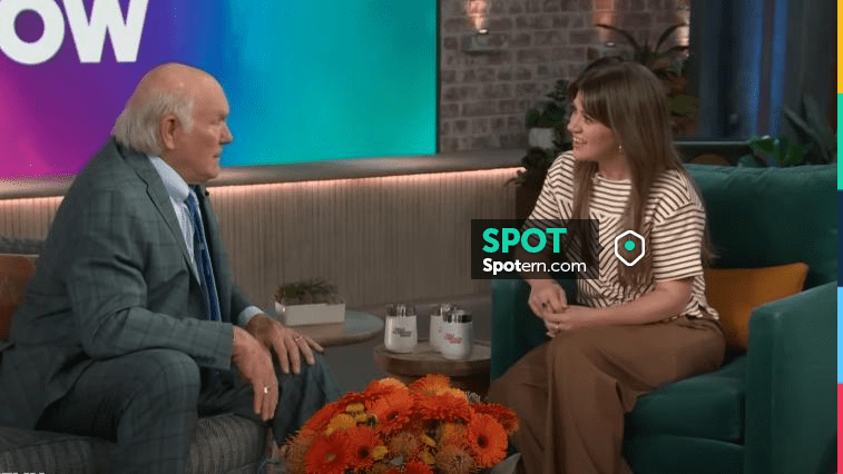 Tanya Taylor Radley Top worn by Kelly Clarkson as seen in The Kelly ...