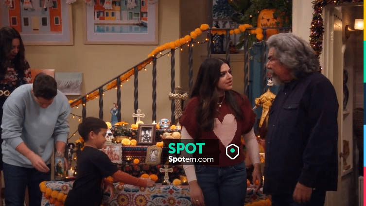 Maeve The Pippa Mock-Neck Sweater worn by Mayan (Mayan Lopez) as seen ...