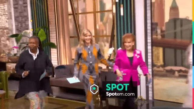 Ronny Kobo Callie Maxi Skirt worn by Sara Haines as seen in The View on ...