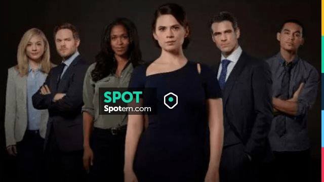 Hayley Atwell (Hayes Morrison) Victoria Beckham Dress in Conviction ...