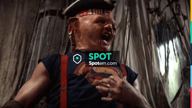 Superman tee shirt worn by Sloth (John Matuszak) as seen in The Goonies ...