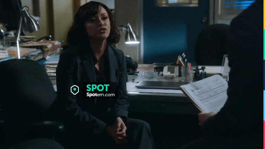 Theory Carissa Blazer In Good Wool worn by Maria Baez (Marisa Ramirez ...