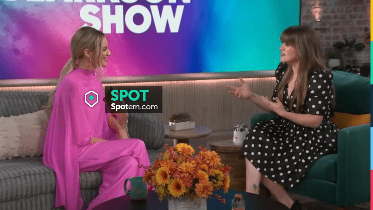 Lapointe Georgettte Oversized Cape Tee worn by Kelsea Ballerini as seen ...