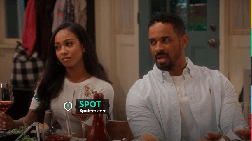 Alice + Olivia Ciara Wool Butterfly Sweater worn by Ivy (Essence Atkins ...