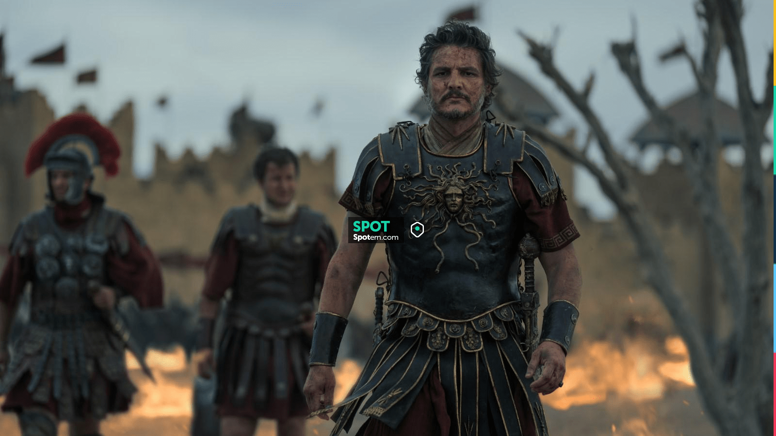 Costumes from Gladiator II Movie: Pedro Pascal wears General Roman ...