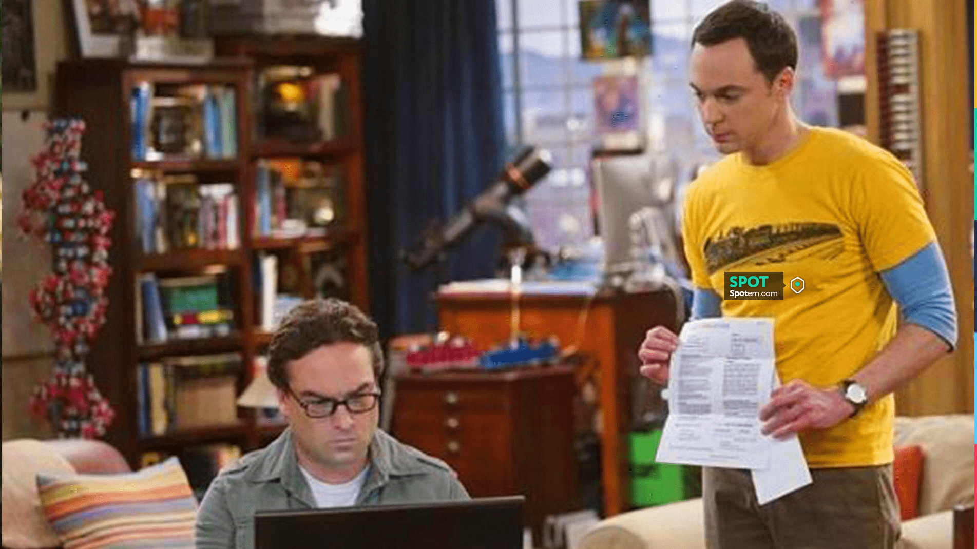 Wardrobe from The Big Bang Theory: Sheldon Cooper (Jim Parsons) wears ...