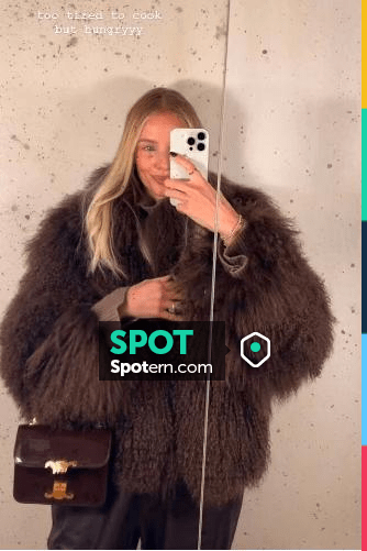 Ducie Rochelle Shearling Coat worn by Leonie Hanne on her Instagram ...