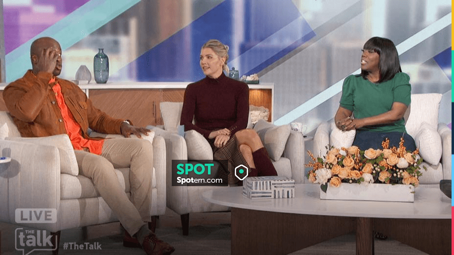 Veronica Beard Maxine Plaid Skirt worn by Amanda Kloots as seen in The ...