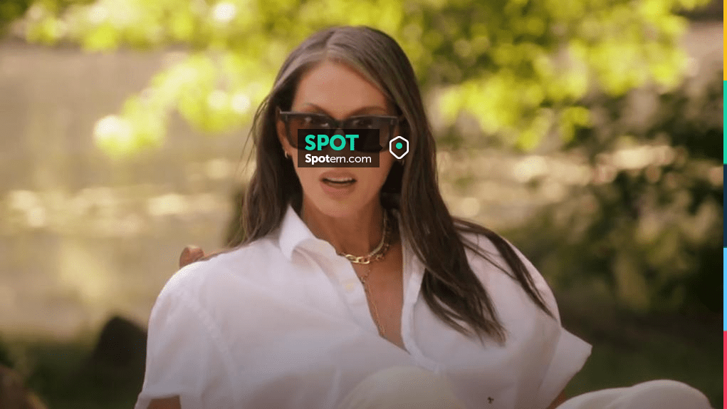 Dita Eyewear Brown Sequoia Sunglasses worn by Jenna Lyons as seen in The Real Housewives of New ...