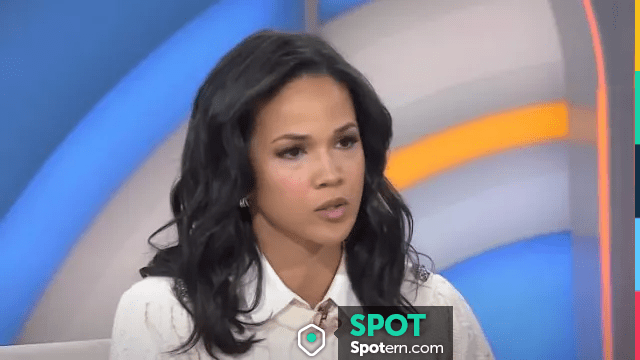 Generation Love Rylan Wool Cable-Knit Sweater in Cream worn by Laura ...