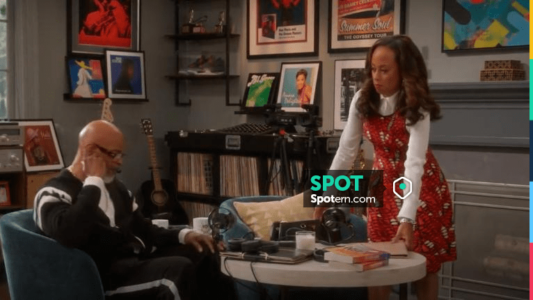 Issa London Geo Jacquard Dress worn by Ivy (Essence Atkins) as seen in ...