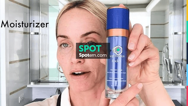 Amber Valletta uses Augustinus Bader Reach Cream in the YouTube video ...