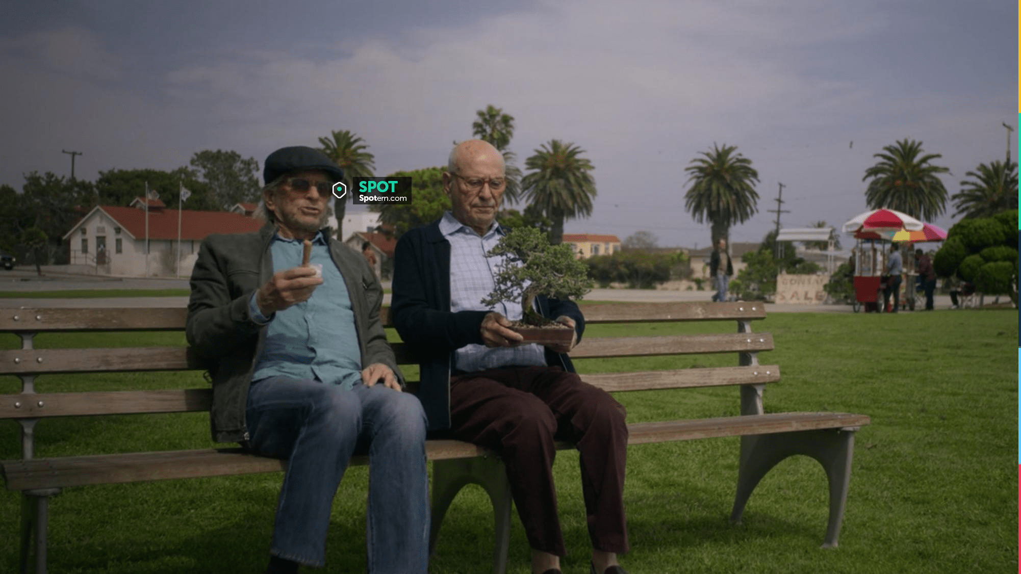 Outfits of The Kominsky Method: Michael Douglas wears transparent ...