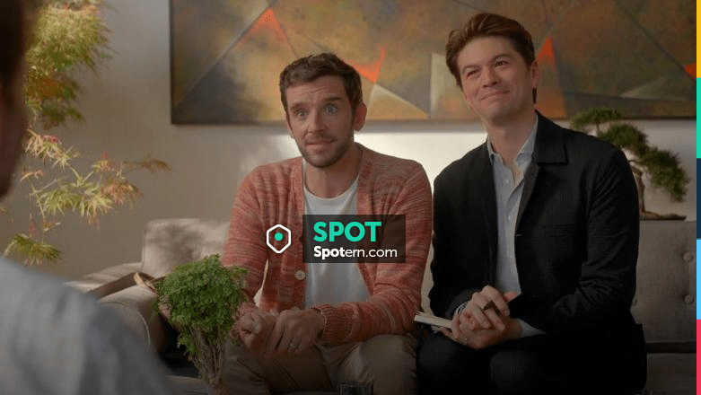 Far Afiled Buckley Cardigan worn by Brian (Michael Urie) as seen in ...