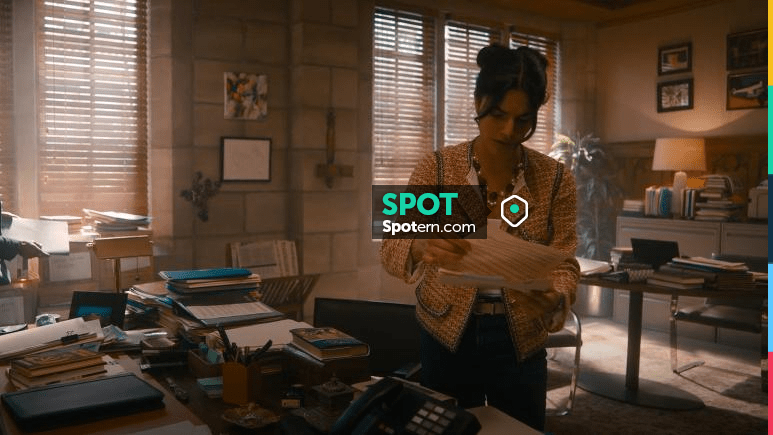 Talbots Statement Faux Pearl Gold Tone Necklace Magenta Fabric Button ...