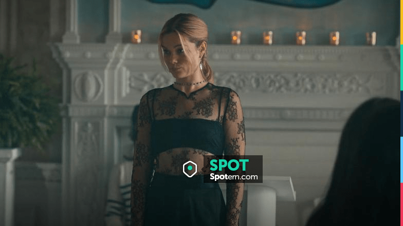 La Perla Lace Bodysuit worn by Caroline Merteuil (Sarah Catherine Hook ...