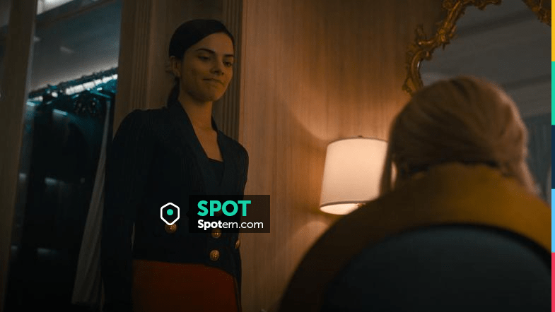 Balmain Cropped Cardigan worn by Cece Carroway (Sara Silva) as seen in ...