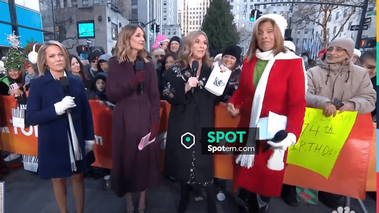 Cinq a Sept Heritage Patch Coat worn by Jenna Bush Hager as seen in ...