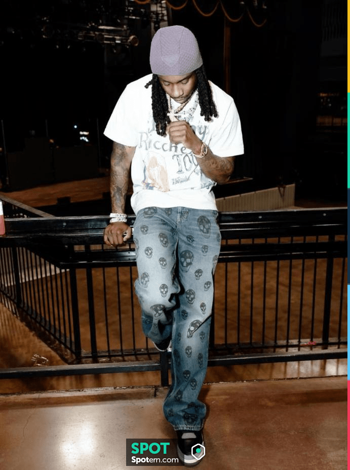 Jordan 3 Retro x A Ma Maniere Violet Ore worn by Polo G on the ...