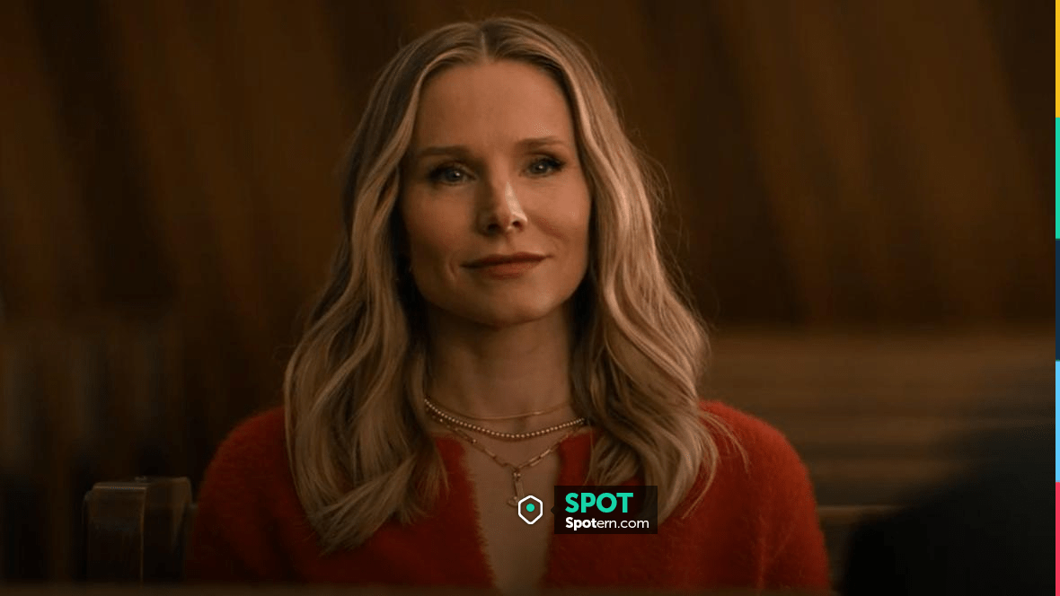 Paperclip Link Chain Initial Pendant Necklace in 18K Gold Plated, 18" de Joanne (Kristen Bell ...