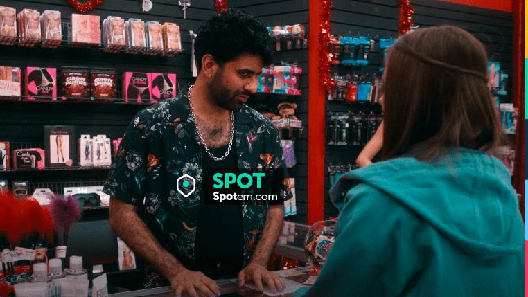Ksubi Black Unearthly Resort Shirt Worn By Sex Shop Clerk Alok Vaid Menon As Seen In The Sex