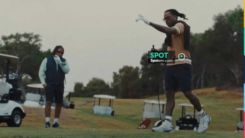 Gucci Light Brown Striped Trim Knit Sweater worn by Gunna in Gunna ...