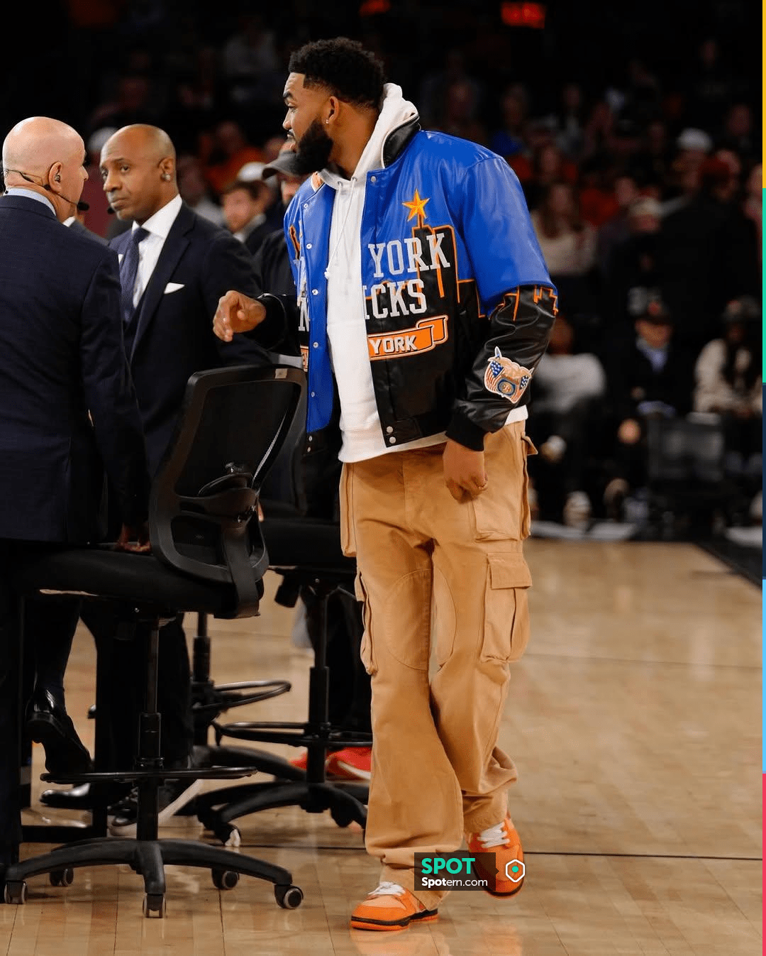 Nike Dunk Low Concepts Orange Lobster portée par Karl-Anthony Towns sur le compte Instagram ...