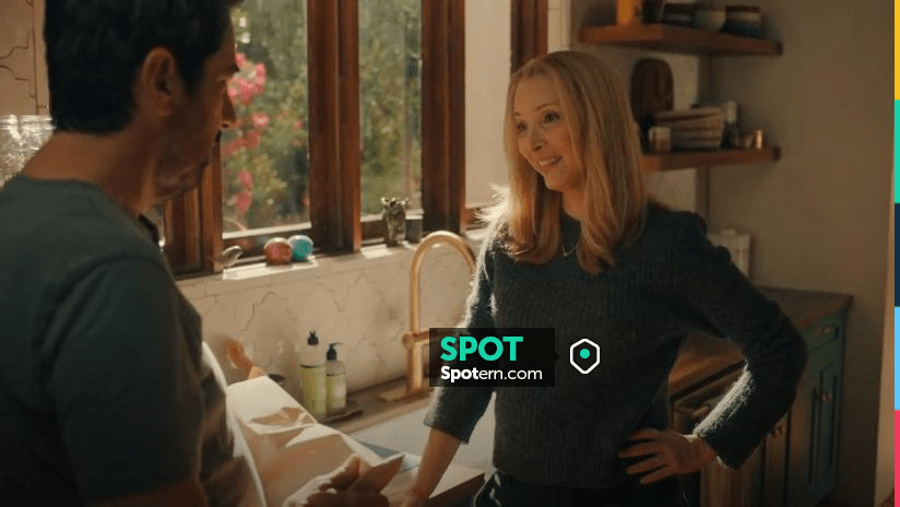 Derek Lam 10 Crosby Ryan Crewneck Sweater In Grey worn by Lydia Morgan ...