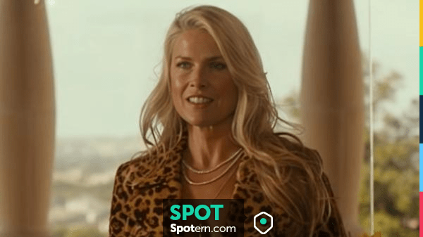 Landman Ali Larter Leopard Print Jacket of Angela (Ali Larter) in ...