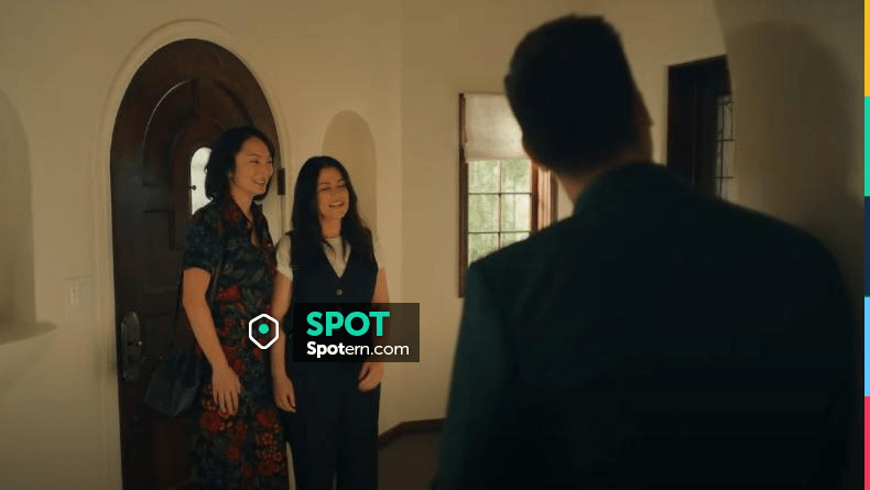 Lucy And Yak Ragan Cotton Jumpsuit In Maria Print worn by Sarah Weber ...