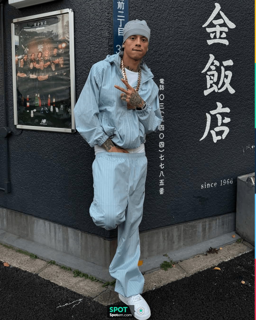 Nike Air Force 1 Low White worn by Central Cee on the Instagram account ...