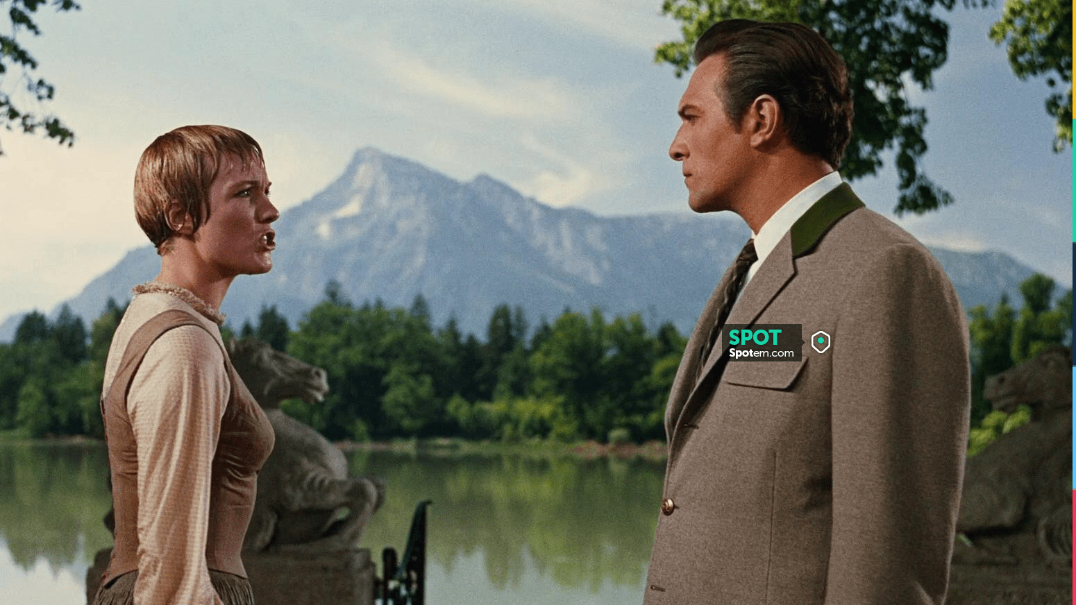 Outfits of The Sound of Music: Christopher Plummer wears Gray Wool Suit ...