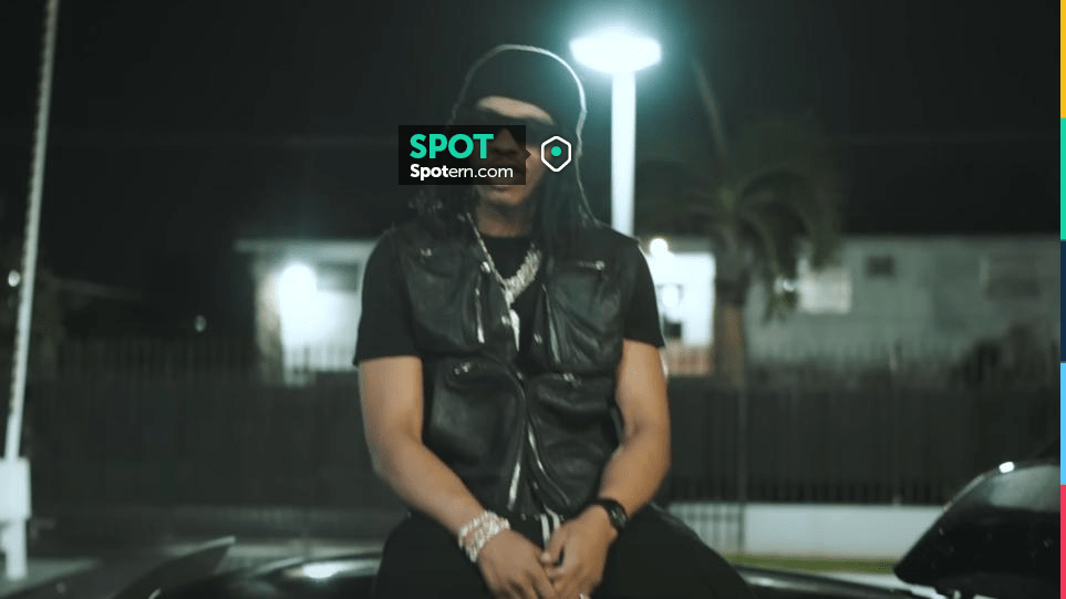 Rick Owens Black Narrow Geth Sunglasses worn by Lil Baby in Lil Baby ...