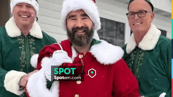 Jason Kelce Santa Claus of Jason Kelce in Santa Claus Is Coming to Town ...