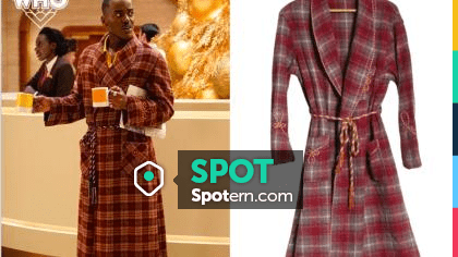 Robe à carreaux du Docteur (Ncuti Gatwa) dans Doctor Who (S01E01) | Spotern
