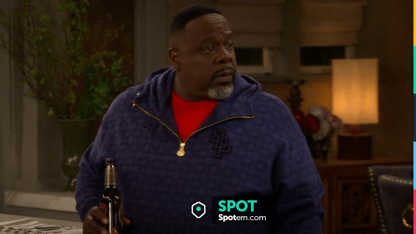 Puma x Dapper Dan Monogram Hoodie worn by Calvin Butler (Cedric the ...