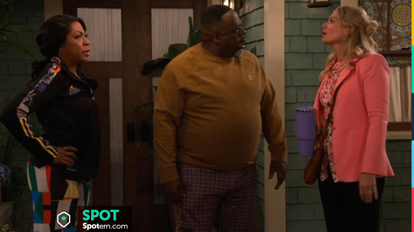 Staud Copano Pants worn by Tina Butler (Tichina Arnold) as seen in The ...