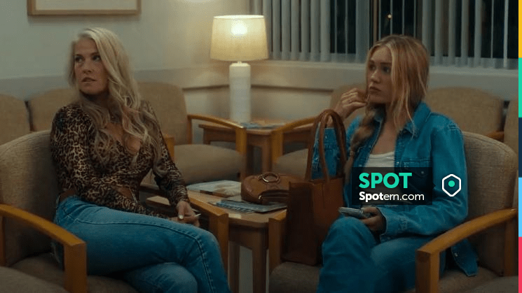 Levi's Premium Iconic Western Denim Shirt worn by Ainsley Norris ...