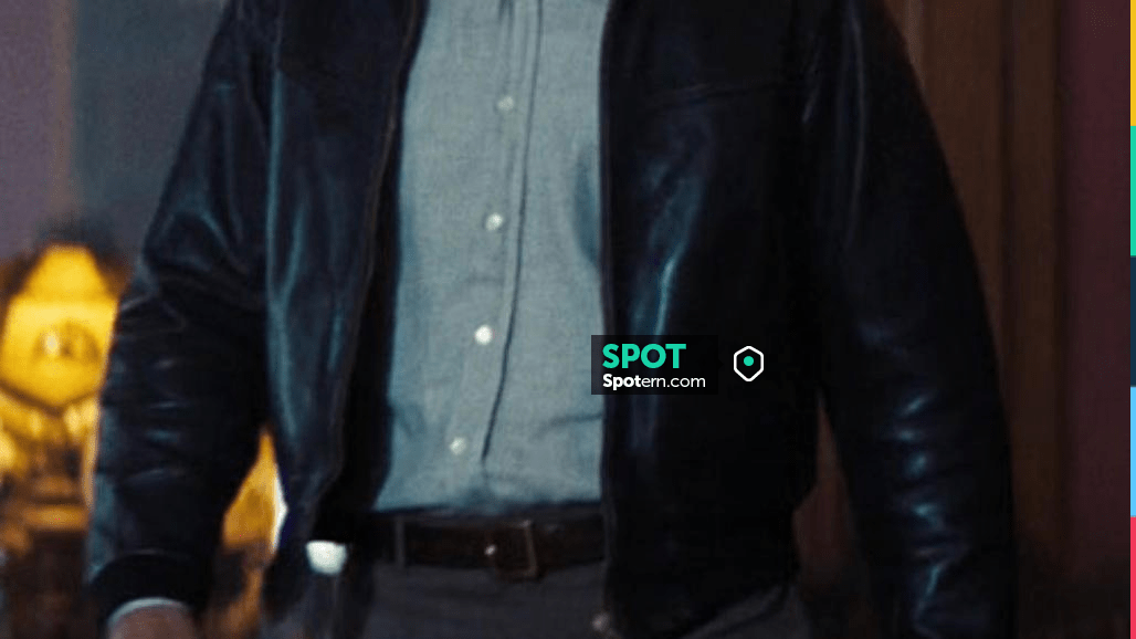 Black Leather Jacket of Jack Conrad (Brad Pitt) in Babylon | Spotern