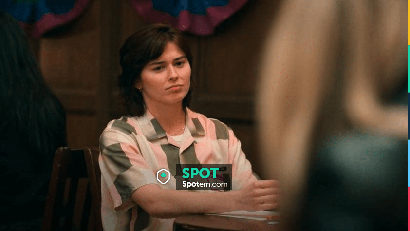 Vans Emory Mens Button-Up Shirt In Rose worn by Ash (Ruby Cruz) as seen ...