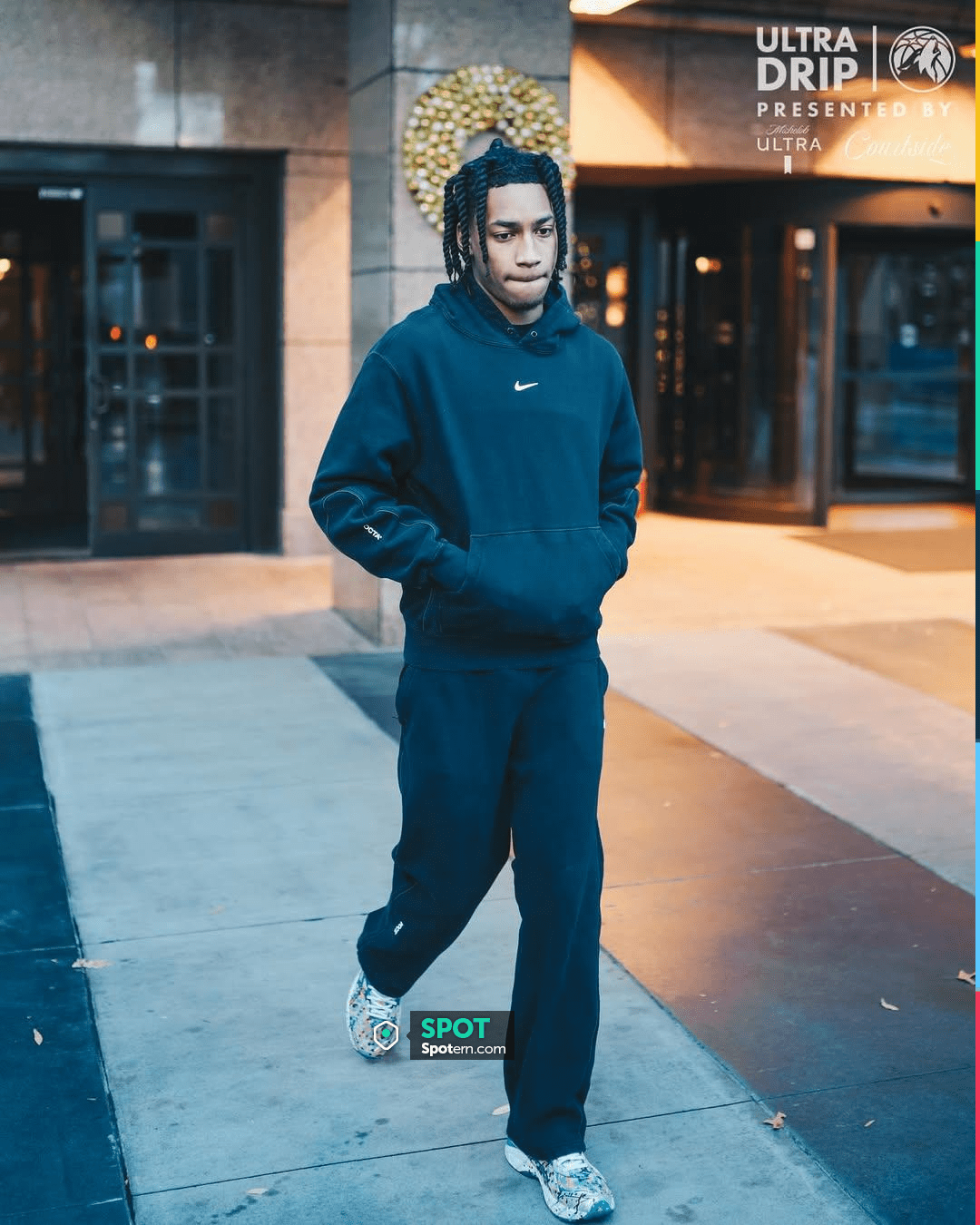 Asics 2160 x Gallery Dept. Blue Paint Splatter worn by Rob Dillingham ...