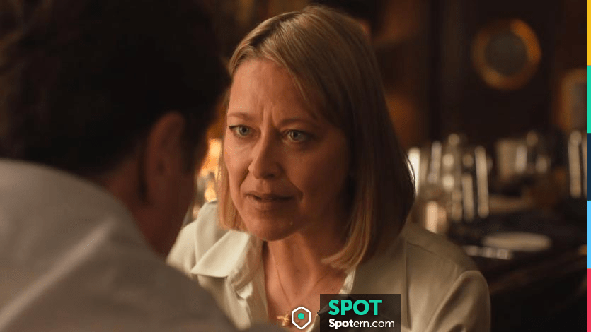 Alex Monroe Bumblebee Necklace worn by Hannah Stern (Nicola Walker) as ...