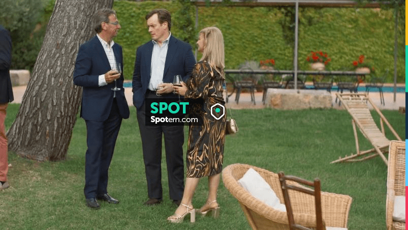 Mango Marble Print Dress worn by Rose Defoe (Fiona Button) as seen in ...